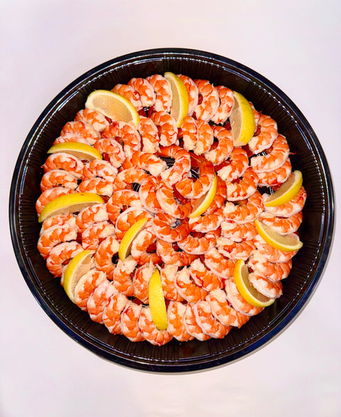 Medium Peeled Prawn Platter | ZAG Seafood